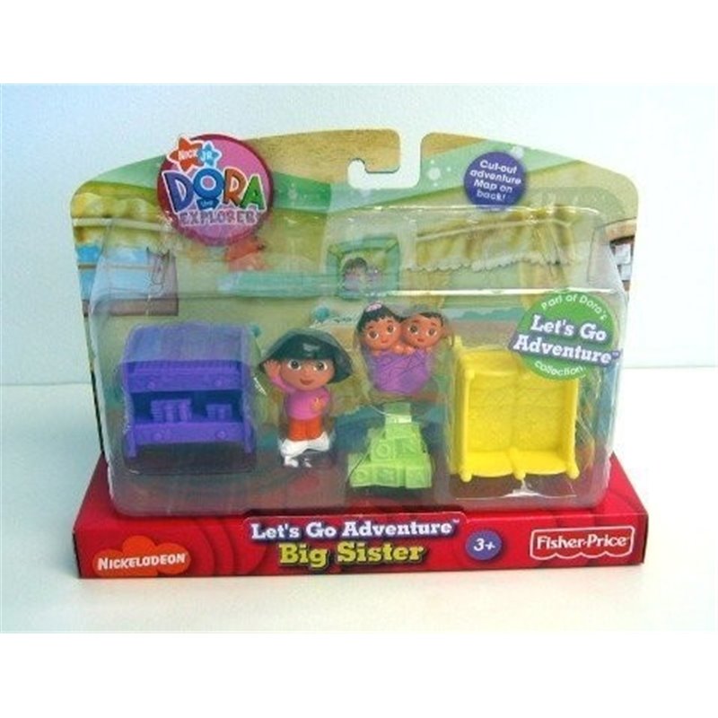 Dora the Explorer - Lets Go Adventure - Big Sister Playset